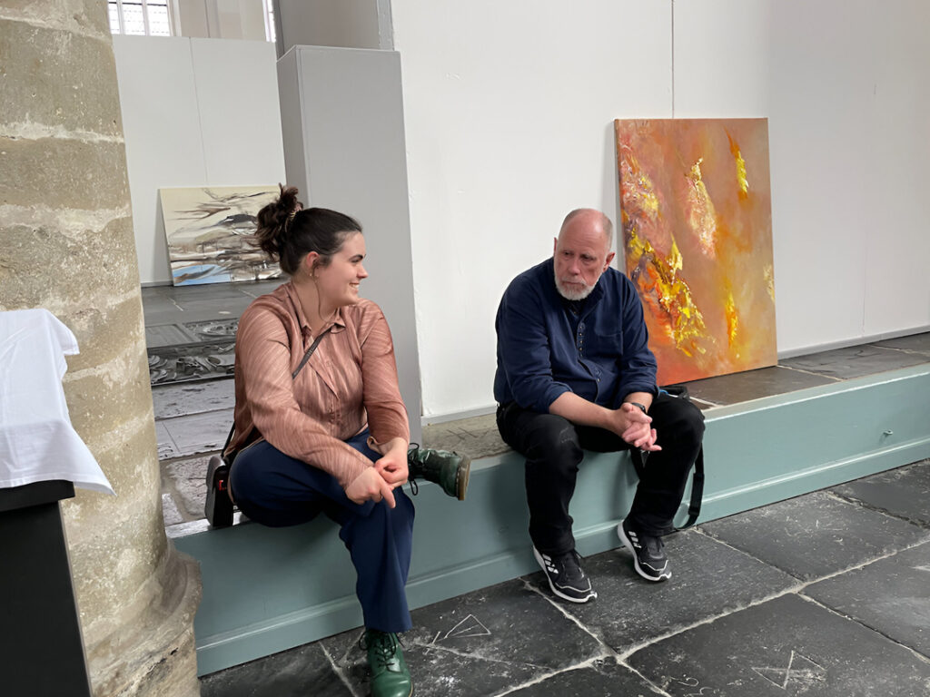 Anoek Boendermaker en Wim Stolk exposeren in de Westerkerk